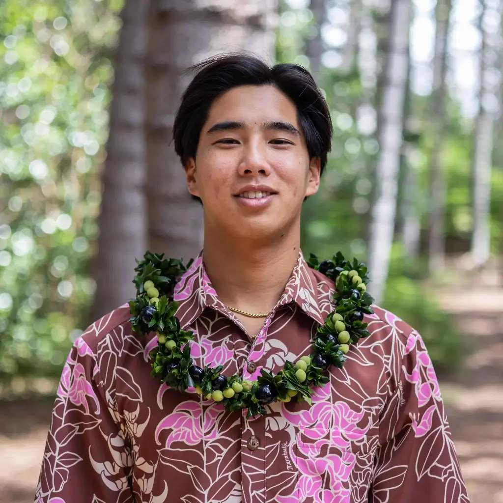 Kukui Mock Orange Sea Grape Twist Lei | Hawaiian Tradition