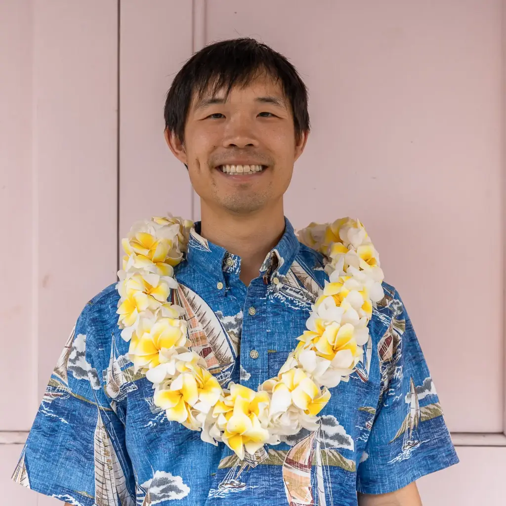 Double Yellow Plumeria & White Orchid Lei - Aloha Bloom
